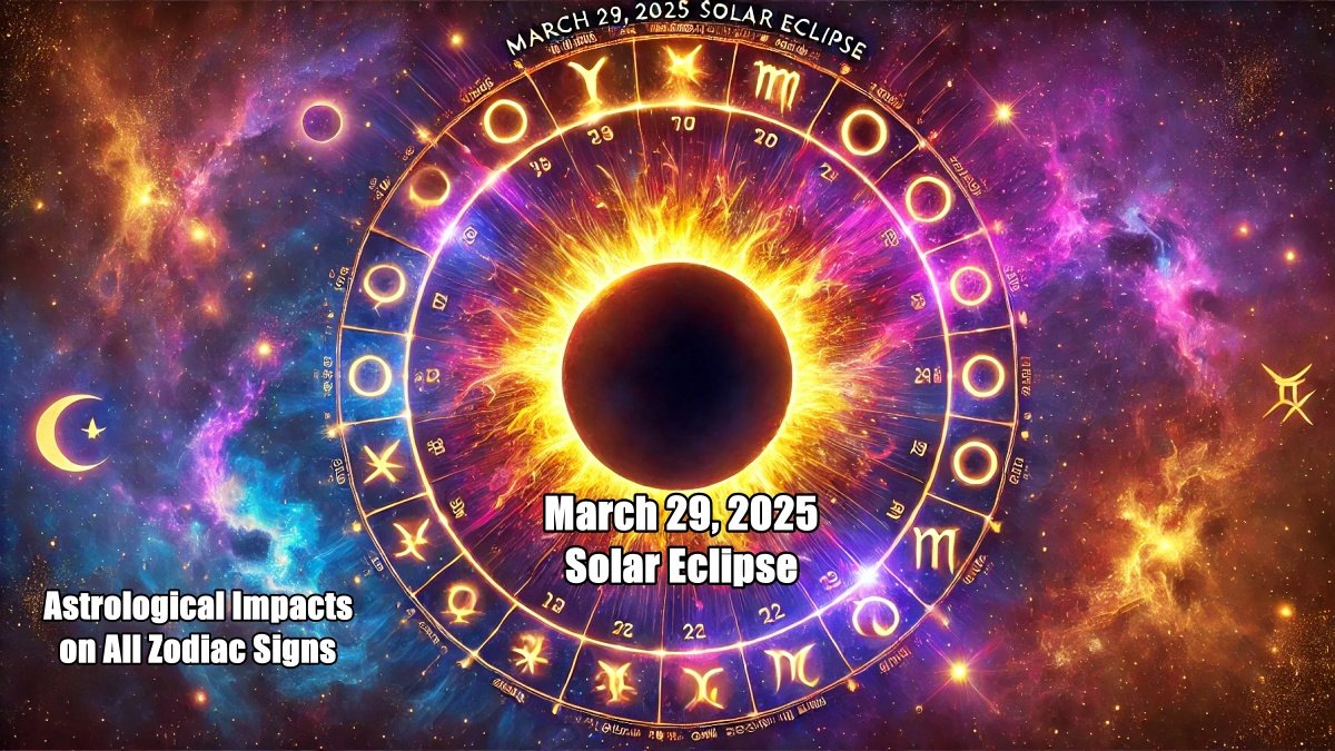 March 29, 2025 Solar Eclipse: Astrological Impacts on All Zodiac Signs ...